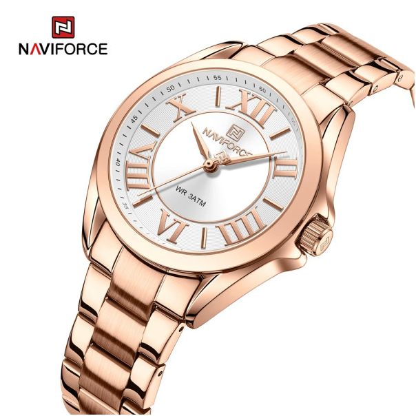 NAVIFORCE Ženski ručni sat 5037 rose gold