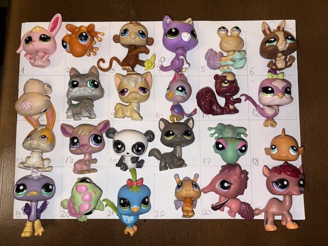 Littlest Pet Shop LPS figurice