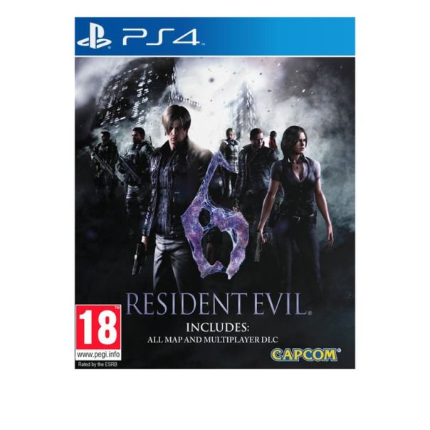 CAPCOM PS4 Resident Evil 6 (Includes: All map and Multiplayer DLC)