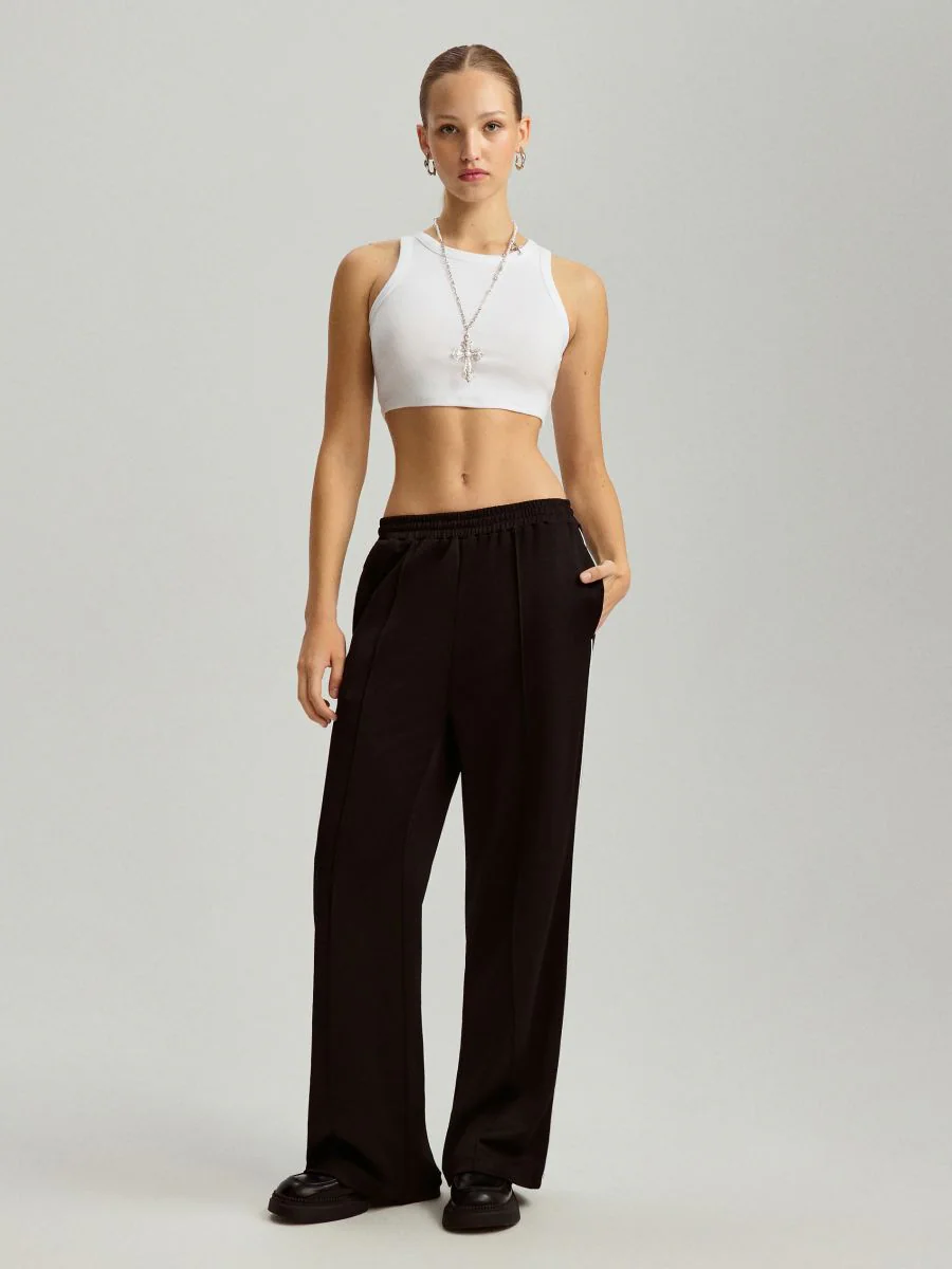 Straight fit pantalone