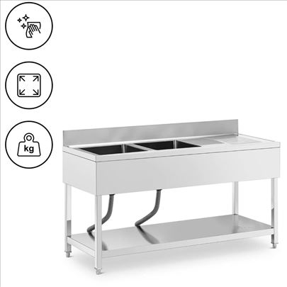 Royal Catering Kuhinjska sudopera 160x60x97cm