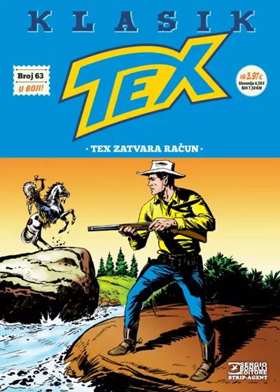 Strip agent Tex klasik 63 - Tex zatvara račun