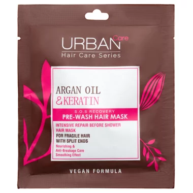 URBAN CARE Maska pre šamponiranja kose URBAN CARE ulje argana i keratin 50ml