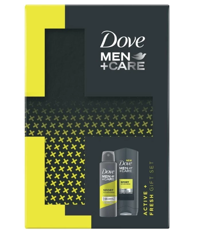 DOVE SET MEN SPORT(DEO 150ML + GEL 250ML) KUTIJA