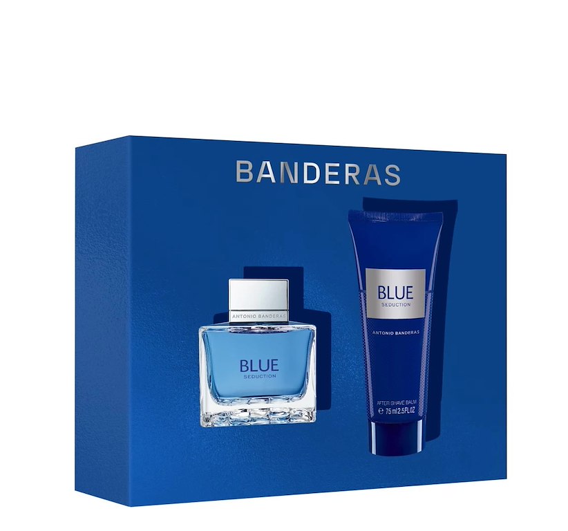 ANTONIO BANDERAS SET MEN BLUE SEDUCTION (EDP 50ML+AFTER SHAVE BALSAM 75ML)