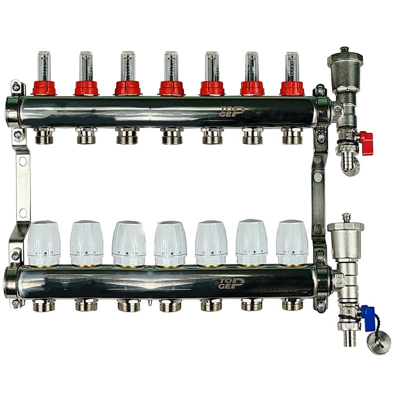 TG Razdelnik INOX RP+ZS (1 x 3/4) x 7K