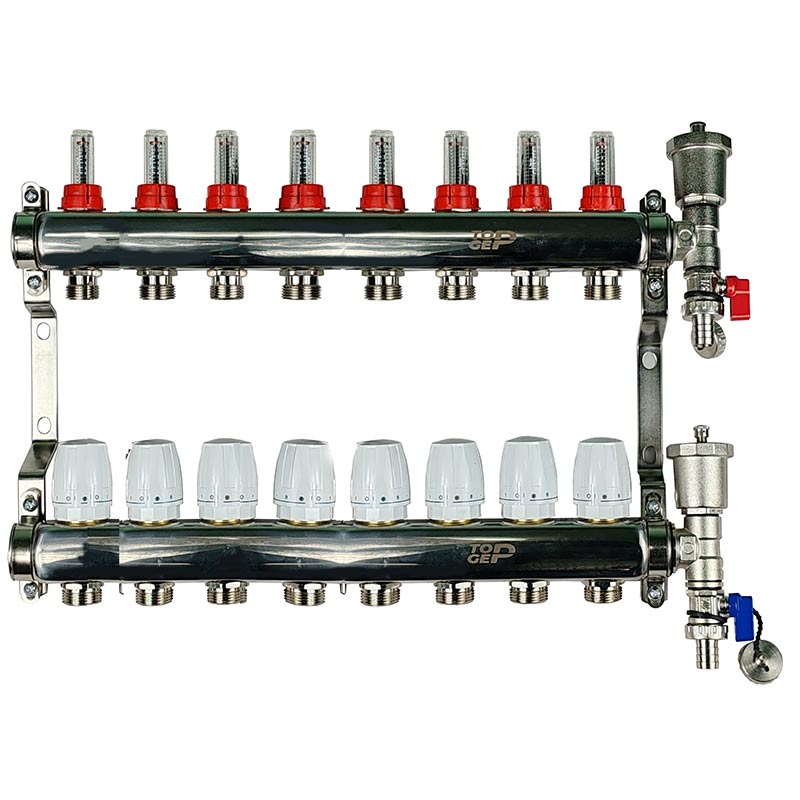 TG Razdelnik INOX RP+ZS (1 x 3/4) x 8K