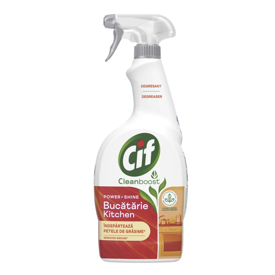 CIF SPREJ ZA KUHINJU 750ML POWER&SHINE