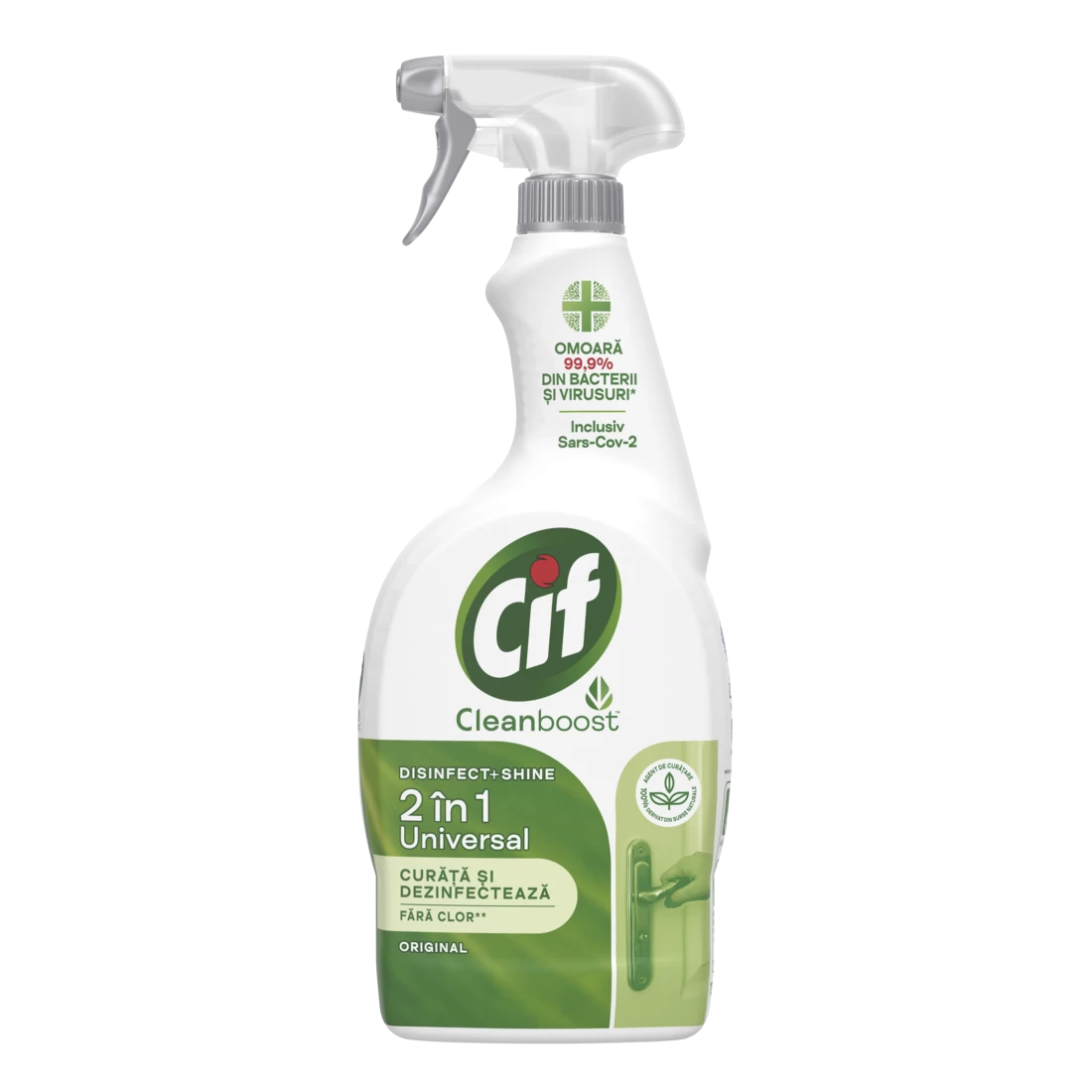 CIF SPREJ UNIVERZALNI 750ML DISINFECT&SHINE ORIGINAL