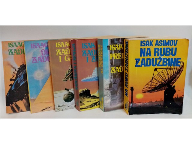 ZADUŽBINA/KOMPLET 1-6,Isak Asimov