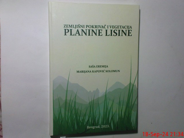 ZEMLJISNI POKRIVAC I VEGETACIJA PLANINE LISINE - SAS ER