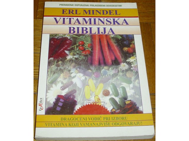 VITAMINSKA BIBLIJA - Erl Mindel