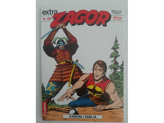 Zagor extra 125 Sjekira i sablja