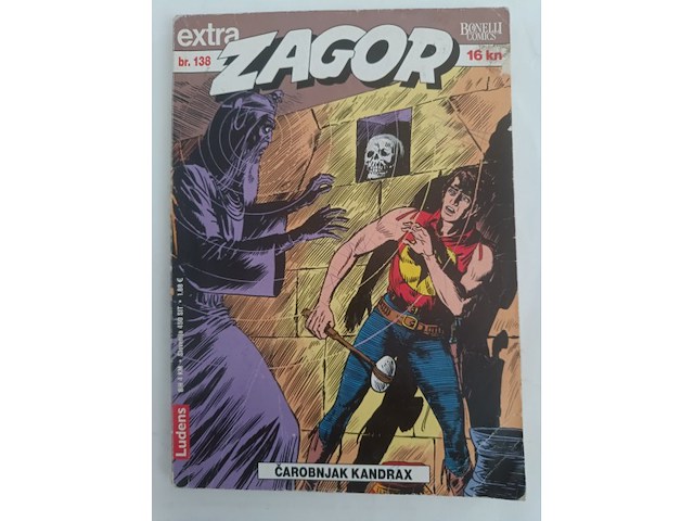 Zagor extra 138 Čarobnjak Kandrax