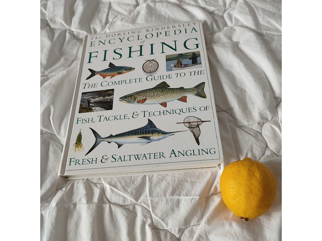 DK FISHING Sve o pecanju Table book enciklopedija