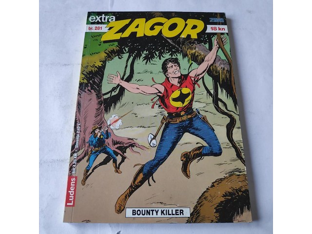 Zagor extra 281 Bounty Killer