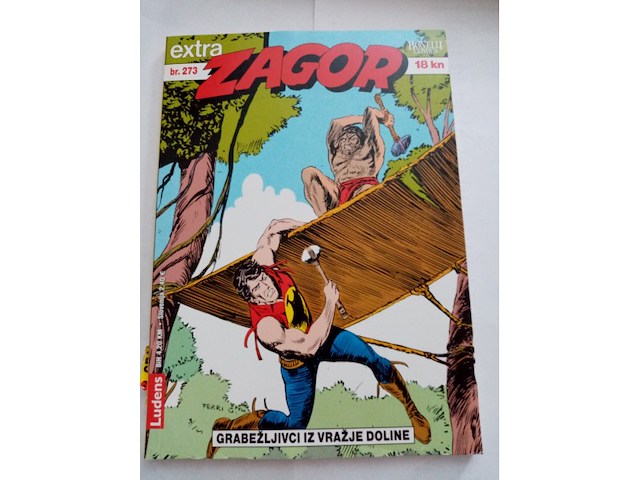 Zagor Extra 273 Grabezljivci iz vrazje doline