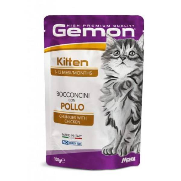 Gemon KITTEN sos piletina, 100g