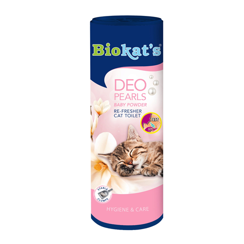 Biokat's Deo Pearls Baby Powder osveživač posipa za mačke 700g