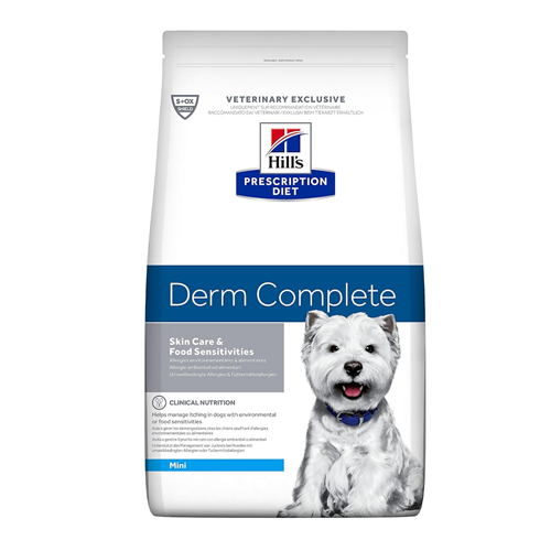 Hill's Prescription Diet Derm Complete Dog Mini Skin Care&Food Sensitivities 1kg