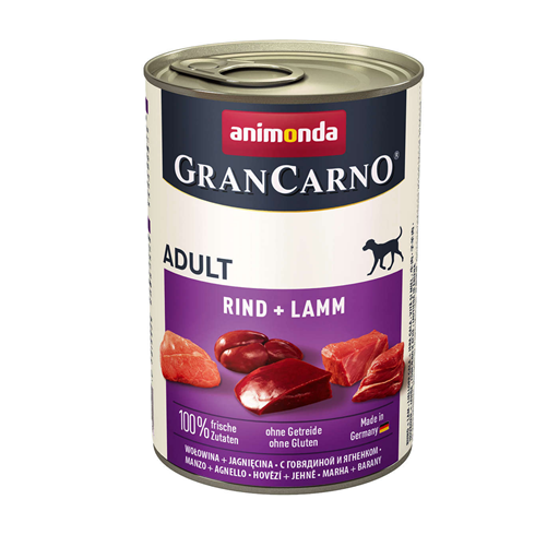 Animonda GranCarno Adult Govedina&Jagnjetina konzerva za pse 400g