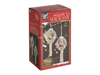 Makrame Bauble Kit KSMAS