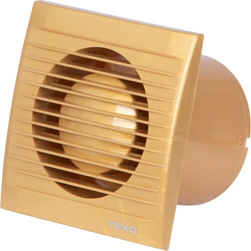 TEXO ELITE VENTILATOR FI100 SA KLAPNOM GOLD