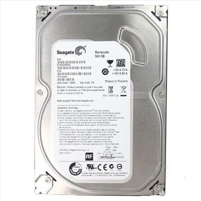 Novo Hardovi 500GB/1TB Garancija 12 meseci