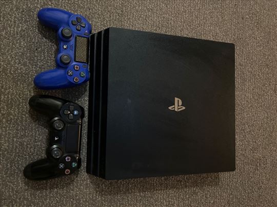 sony playstation 4 pro 1 tera + dve džojstika