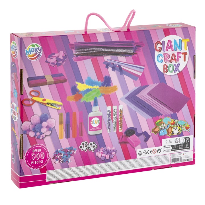 Giant Craft Bok Creative Set 500 kom Pink