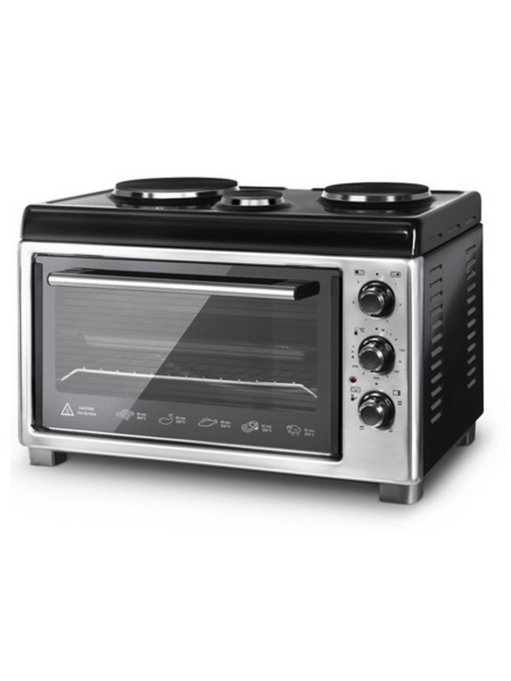 Mini šporet sa 3 ringle 40l Luxell LX13563