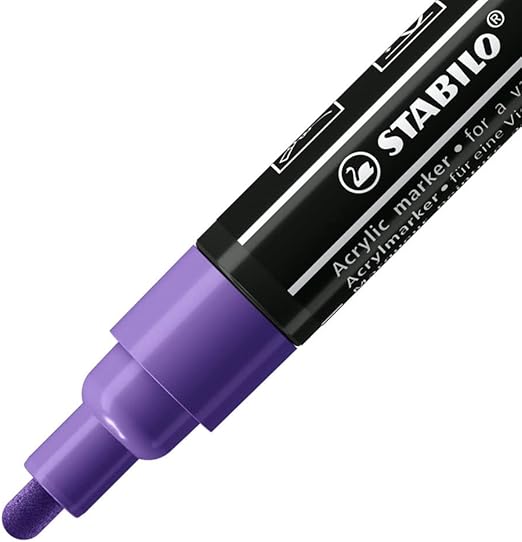 STABILO FREE Acrylic Marker, T300 – Ljubičasta