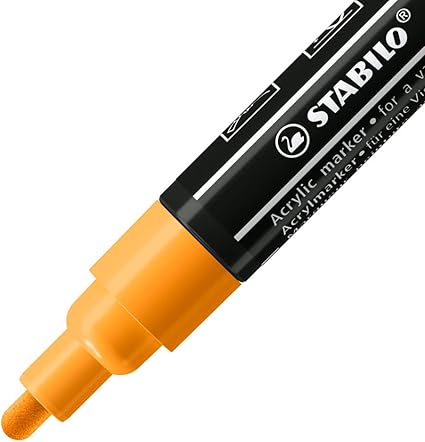 STABILO FREE Acrylic Marker, T300 – Narandžasta