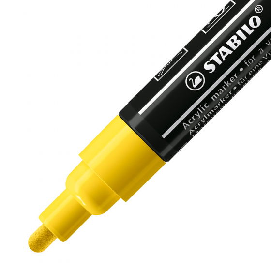 STABILO FREE Acrylic Marker, T300 – Žuta