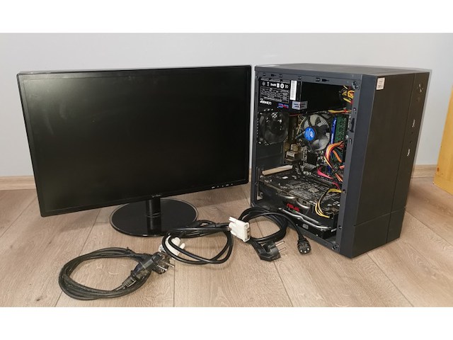 I5 4460/RX 470 4GB/10GB/240gb ssd/500gb hdd + Monitor