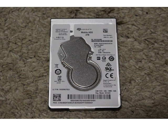 SEAGATE 2TB ST2000LM007