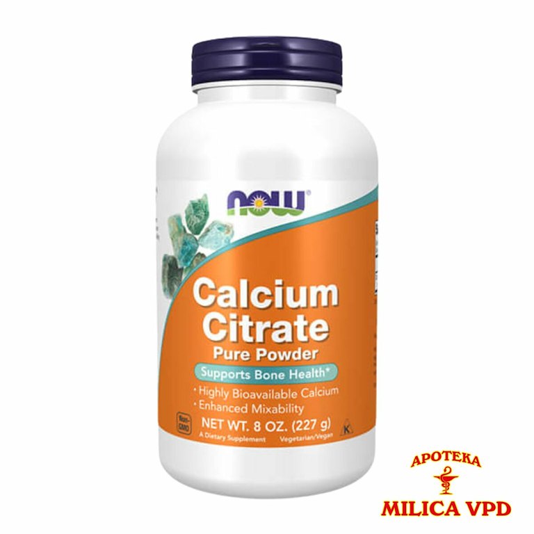 Now Calcium Citrat prah 227g