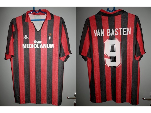 Milan dres 1989-90 Marco Van Basten 9