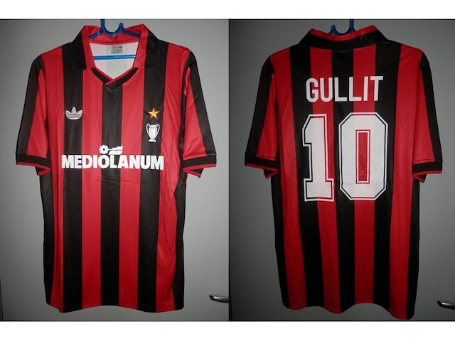 Milan dres 1990-92 Ruud Gullit 10