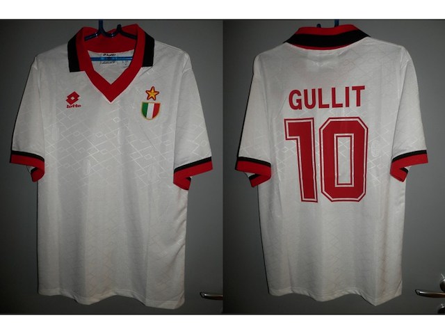 Milan dres 1989-90 Ruud Gullit 10