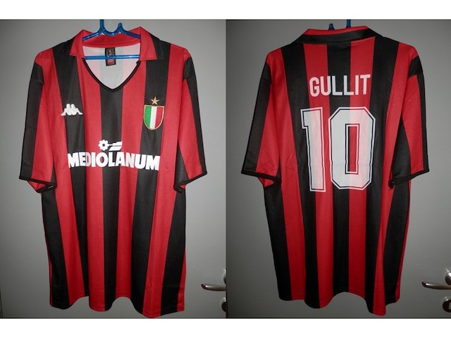 Milan dres 1988-89 Ruud Gullit 10