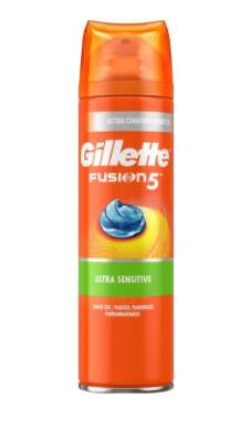 Gillette Fusion Ultra Sensitive Gel za brijanje, 200 ml