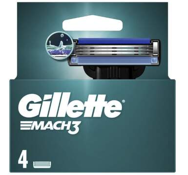 Gillette Mach 3 dopune za brijač, 4 komada