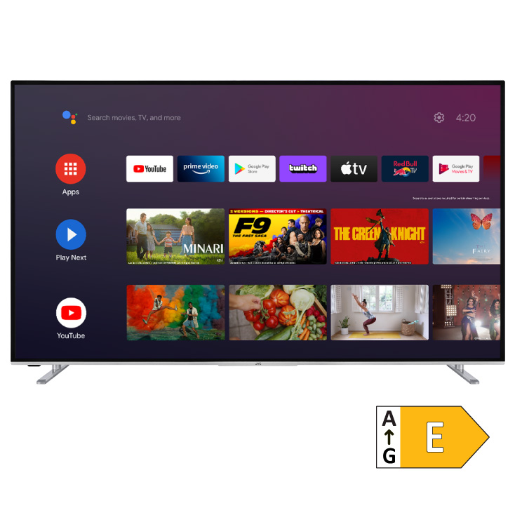 JVC smart 4K TV 65"