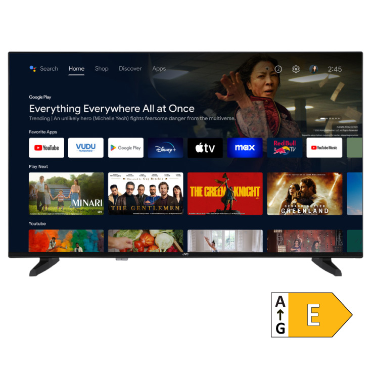 JVC smart 4K TV 65"