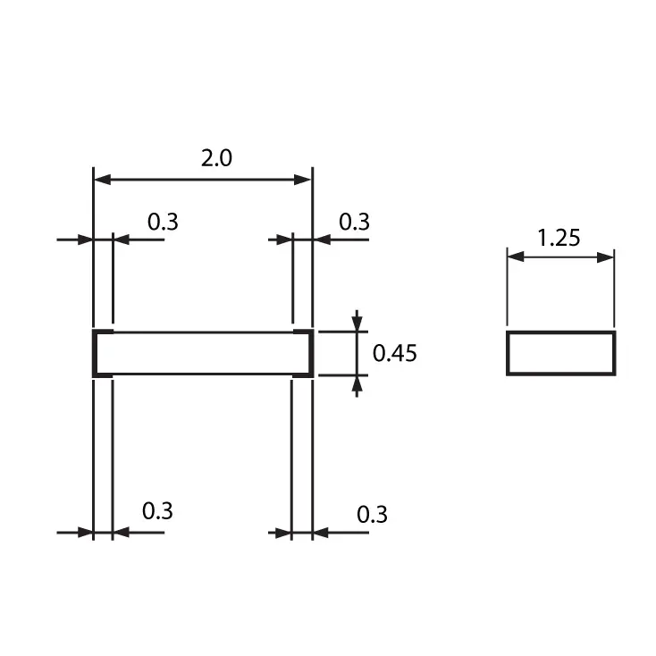 SMD otpornik 1% 1M 1/8W