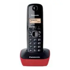 PANASONIC telefon KX-TG1611FXR crno-crveni