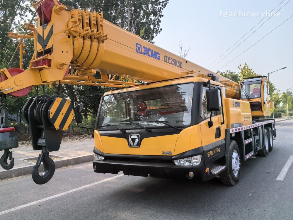 XCMG QY25K5D 25ton 25 ton 25 tons 25t used truck mounted crane 30 35 pokretna dizalica