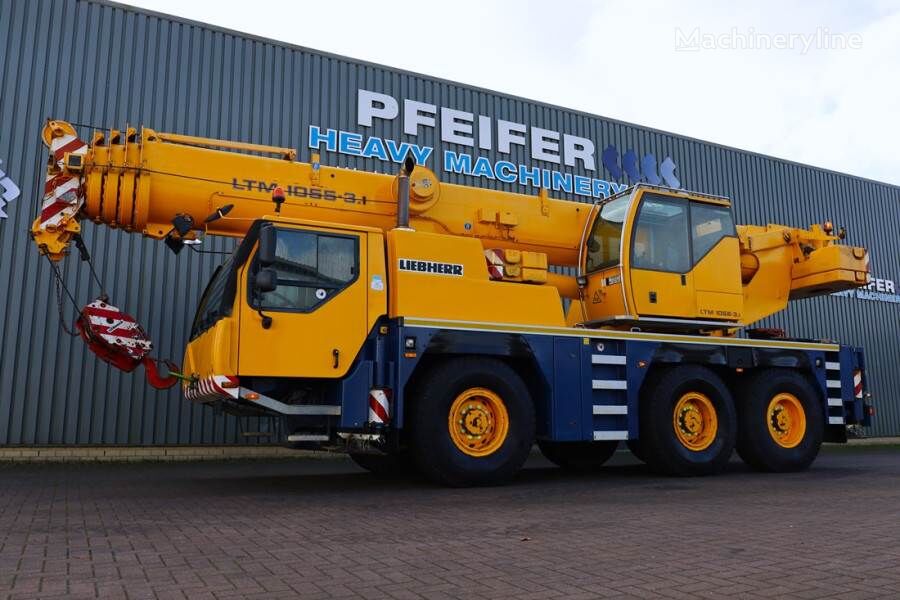 Liebherr LTM1055-3.1 Diesel, 6x6x6 Drive, 5 Sections 32.5m pokretna dizalica