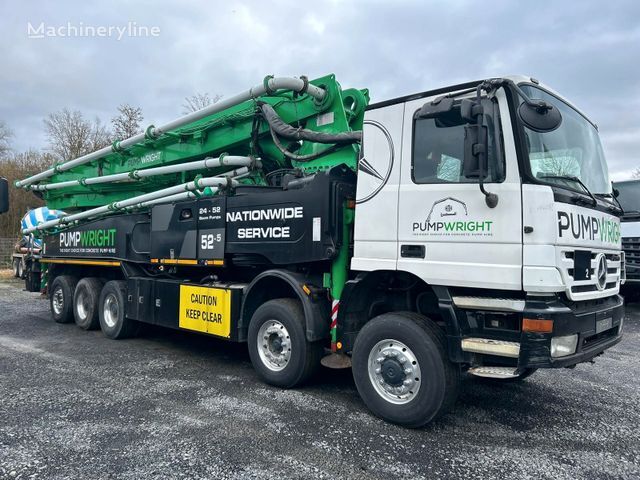 Putzmeister 52/5 na šasiji Mercedes-Benz Actros 5048 pumpa za beton